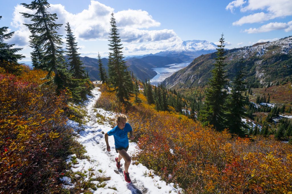 Trail Running at Mount St. Helens
