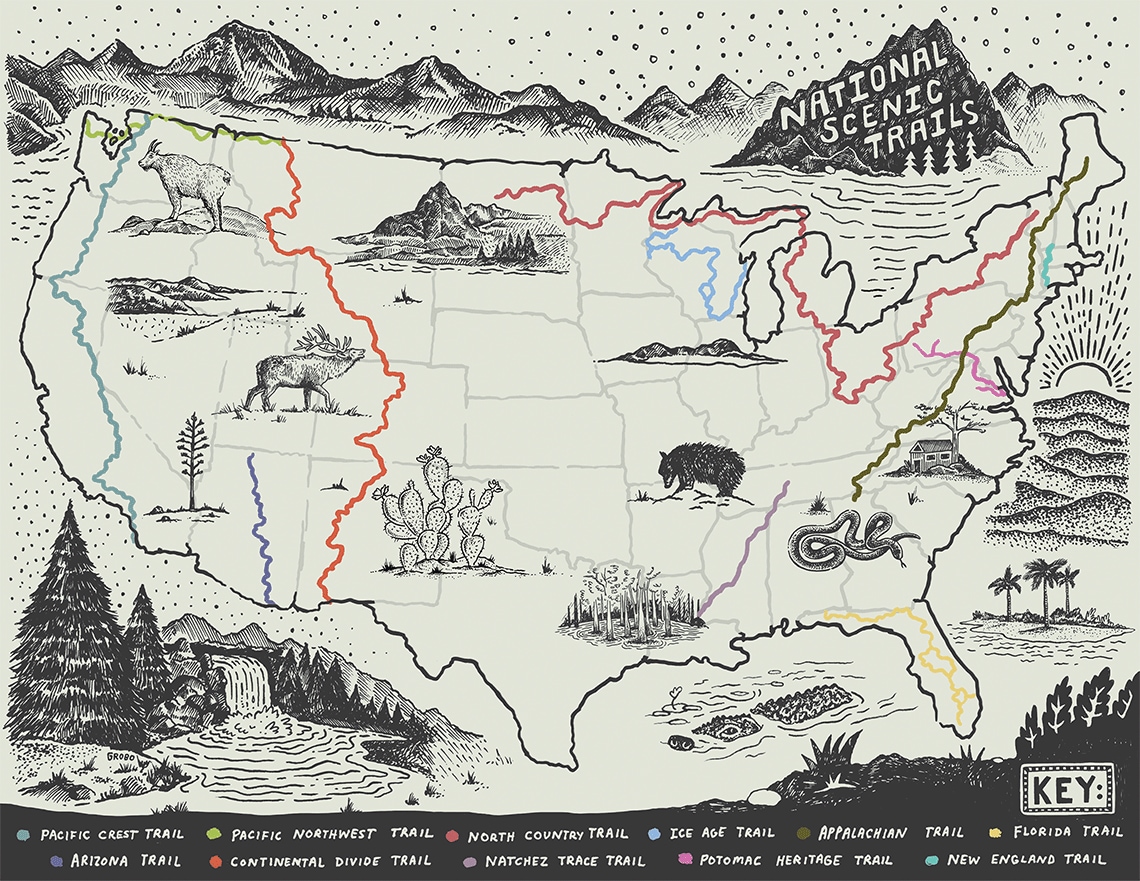 Celebrating 50 Years of National Scenic Trails | REI Co-op Journal