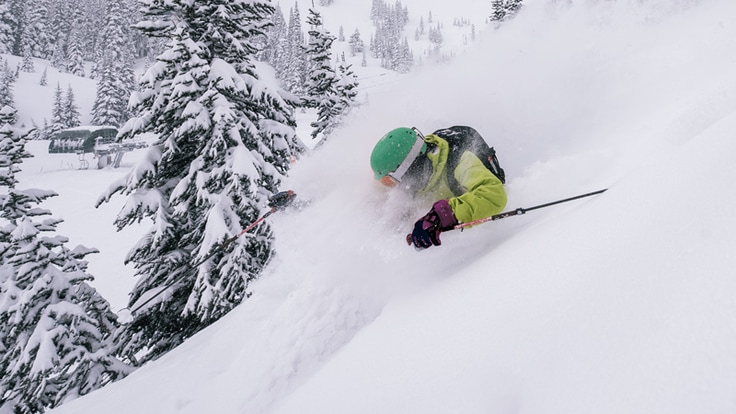 Powder Skiing Hd