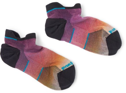 Smartwool Run Zero Cushion Ombre Print Low Ankle Socks - Women's | REI ...