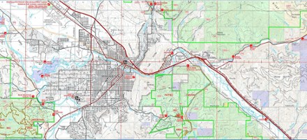 Lolo National Forest - Missoula Ranger District Map | REI Co-op