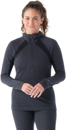Smartwool Classic Thermal Merino Base Layer Half-Zip Hoodie - Women's ...