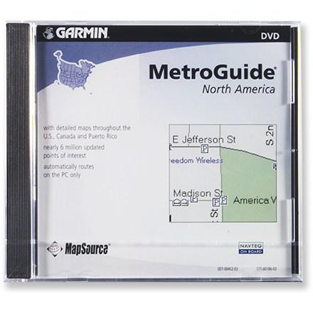 Garmin MetroGuide North America DVD | REI Co-op