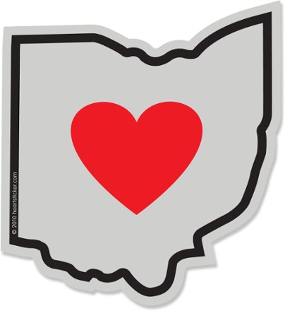 Heartsticker.com Heart in Ohio Sticker | REI Co-op