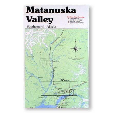 Matanuska Valley, Alaska Map | REI Co-op