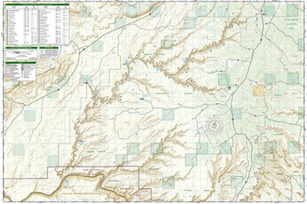 National Geographic Grand Gulch Plateau Trail Map | REI Co-op