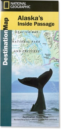 National Geographic Alaska's Inside Passage Destination Map at REI