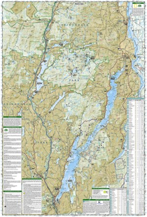 National Geographic Adirondack Park - Lake George/Great Sacandage Lake ...