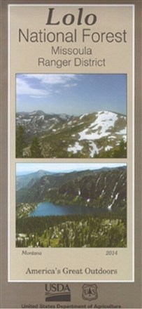 Lolo National Forest - Missoula Ranger District Map | REI Co-op
