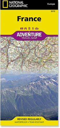 National Geographic France Adventure Travel Map | REI Co-op