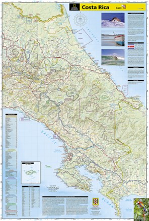 National Geographic Costa Rica Adventure Map | REI Co-op