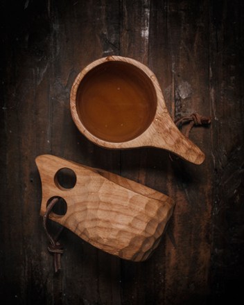Kuksa Cup Wooden Mug Camping Gear Scandinavian Kuksa Personalized Mug ...