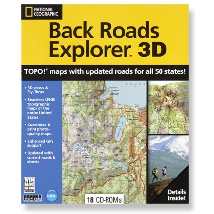 National Geographic Back Roads Explorer CD-ROM | REI Co-op