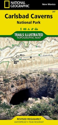 National Geographic Carlsbad Caverns National Park Topographic Map ...