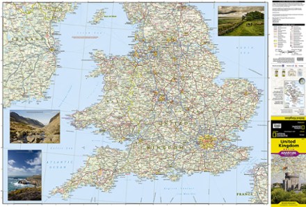 National Geographic United Kingdom Adventure Travel Map | REI Co-op
