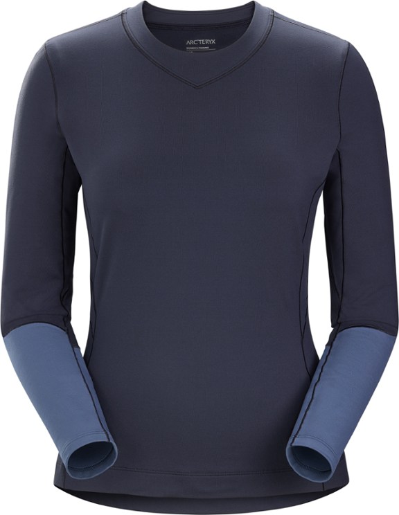 Arc'teryx Rho Lightweight Crew Neck Long-Sleeve Base Layer Top - Women ... Arc'teryx Rho Lightweight Crew Neck Long-Sleeve Base Layer Top - Women ...