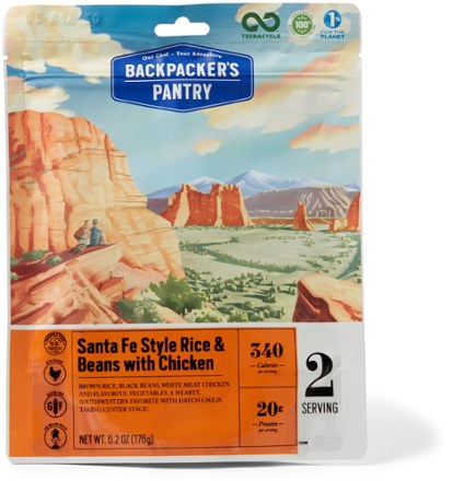 Backpacker's Pantry Santa Fe Style Rice & Beans with Chicken - 2 ...