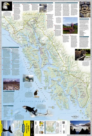 National Geographic Alaska's Inside Passage Destination Map | REI Co-op