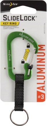 Nite Ize SlideLock Carabiner Key Ring | REI Co-op