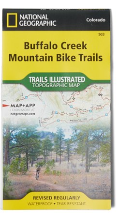 National Geographic Buffalo Creek Mountain Bike Trails Topographic Map ...