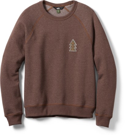 REI Co-op Stacked Tree Fleece Crewneck Sweatshirt | REI Co-op