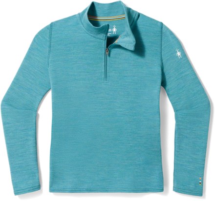 Smartwool Classic Thermal Merino Base Layer Zip T - Kids' | REI Co-op