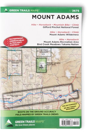 Green Trails Map 367S - Mount Adams | REI Co-op