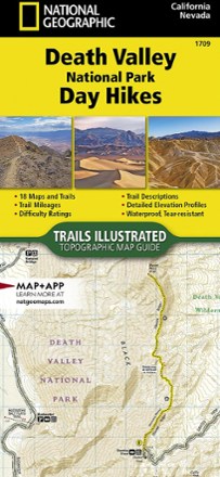 National Geographic Death Valley National Park Day Hikes Topographic ...
