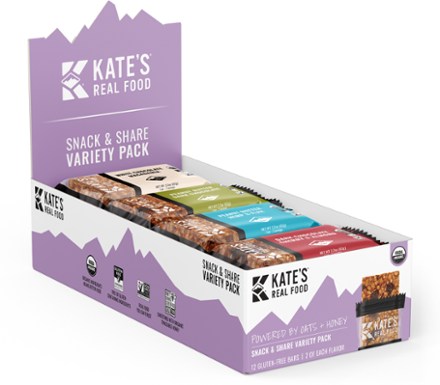 Kate's Real Food Snack & Share Variety Pack - 12 Bars | REI Co-op