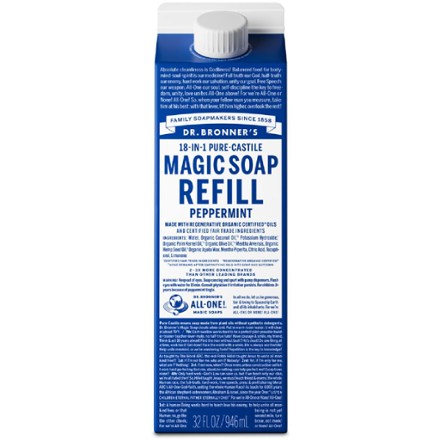Dr. Bronner's Pure-Castile Soap Refill Carton - 32 fl. oz. | REI Co-op