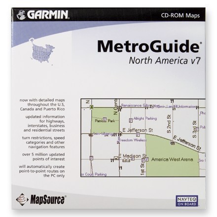 Garmin MetroGuide North America DVD | REI Co-op