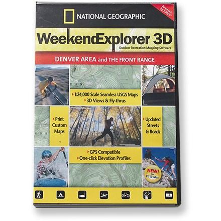 National Geographic Weekend Explorer 3D - Denver Area and the Front ...
