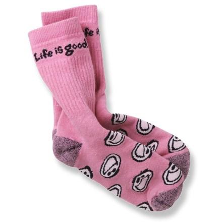 Life is good Cotton Jake Crew Socks - Kids' | REI Co-op