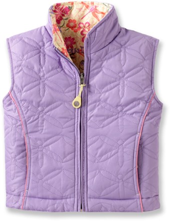 Dragonflies Insulator Reversible Vest - Girls' | REI Co-op