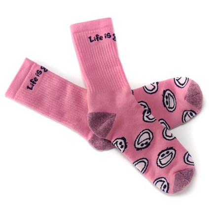 Life is good Cotton Crew Socks - Kids' | REI Co-op