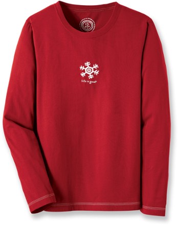 Life is good Snowflake Lounge Tee - Women's | REI Co-op