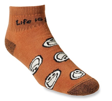 Life is good Cotton Quarter Socks - Kids' | REI Co-op