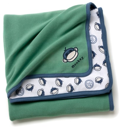Life is good Monkey Reversible Baby Blanket - Infants' | REI Co-op
