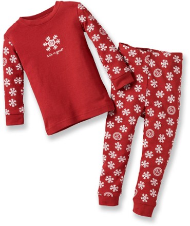 Life is good Two Peace Snowflake Sleep Set - Infants' | REI Co-op