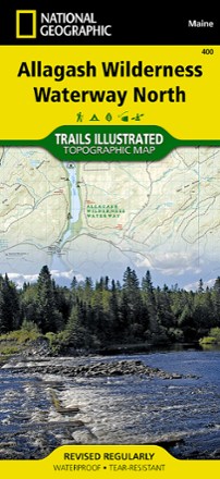 National Geographic Allagash Wilderness Waterway North Map | REI Co-op