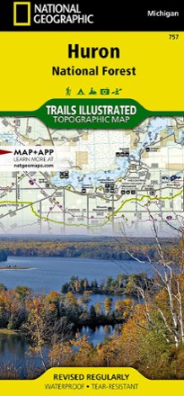 National Geographic Huron National Forest Topographic Map | REI Co-op