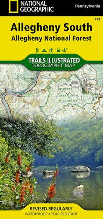 National Geographic Allegheny North Trail Map - Allegheny National ...