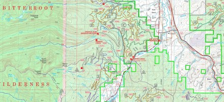 Lolo National Forest - Missoula Ranger District Map | REI Co-op