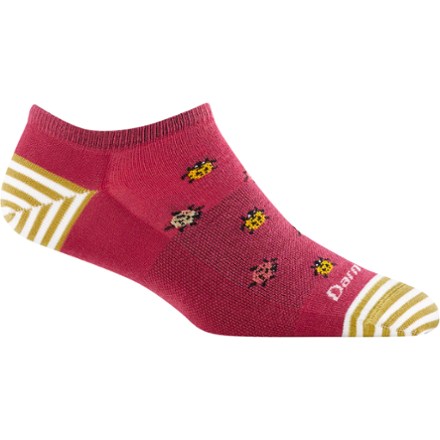 Darn Tough Lucky Lady No-Show Lightweight Lifestyle Socks - Women's ...