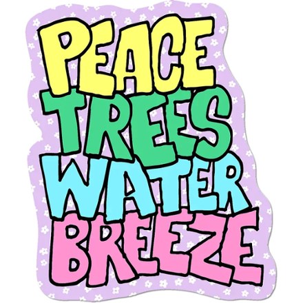 Apply Stickers Peace Trees Water Sticker | REI Co-op